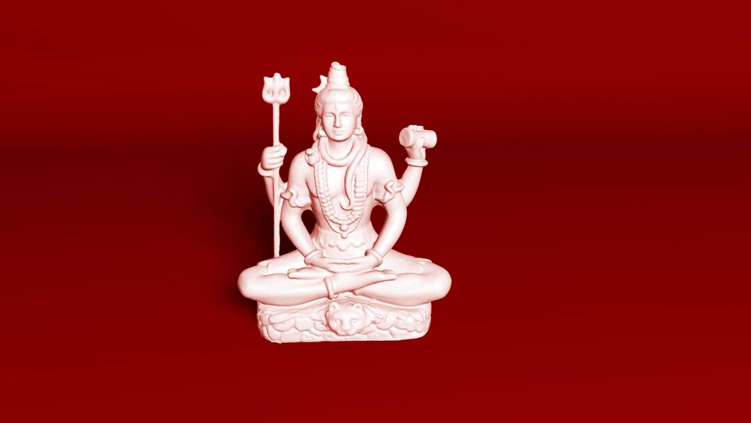 3D Printed Shiva Statue in Skin Color / Made of High-quality Resin - Etsy