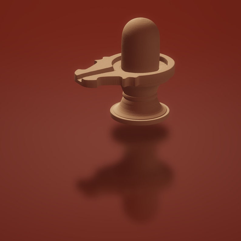 3D Printed Shivling in Skin Color / Made From High Quality Resin - Etsy