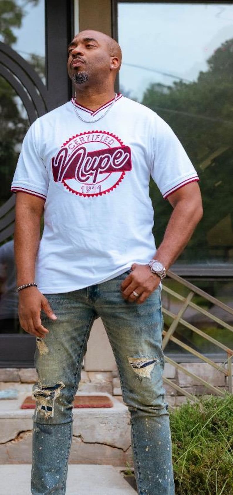 Kappa Alpha Psi Certified Nupe White Jersey - Fraternity Apparel - Etsy