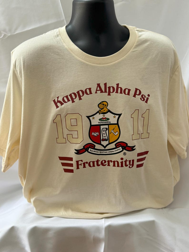 Kappa Alpha Psi Coat of Arms T-shirt: Fraternity Apparel, Divine Nine ...