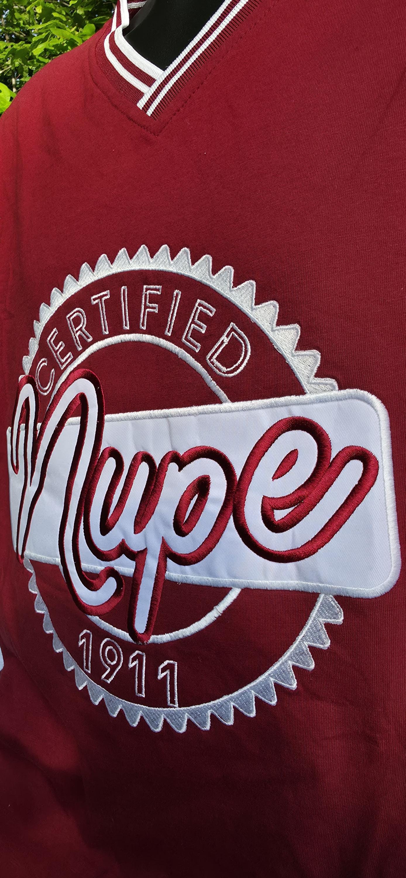 Kappa Alpha Psi Certified Nupe White V-neck Jersey - Men's V-neck ...