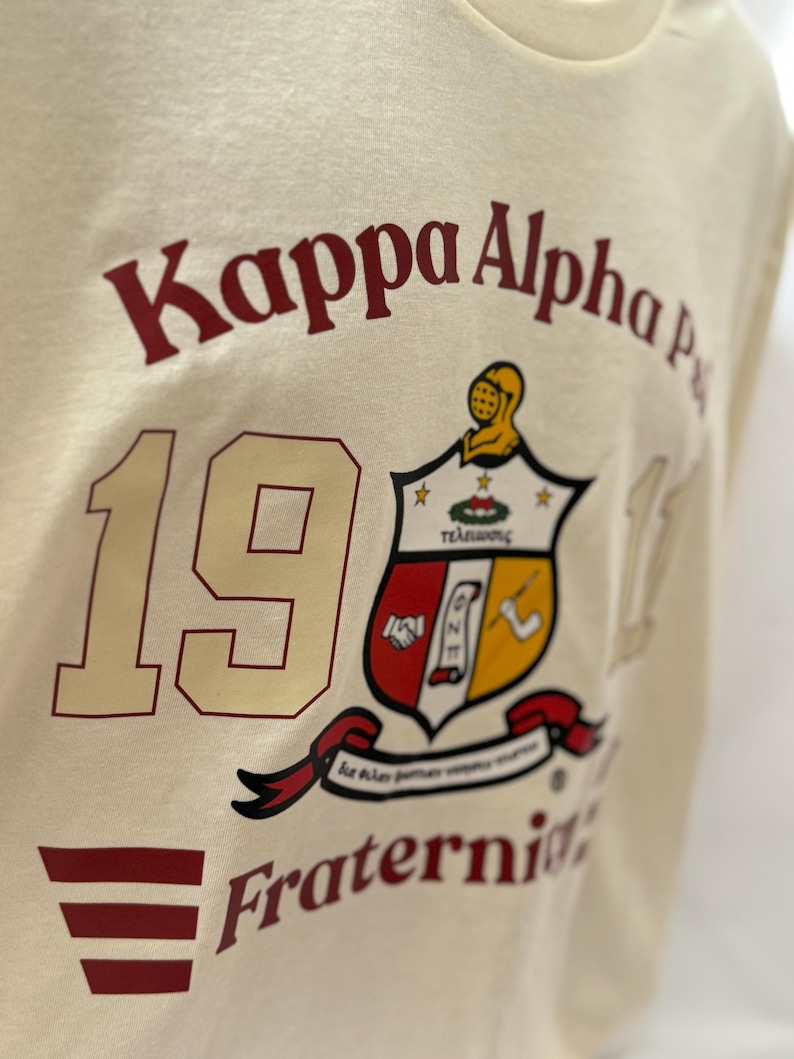 Kappa Alpha Psi Coat of Arms T-shirt: Fraternity Apparel, Divine Nine ...