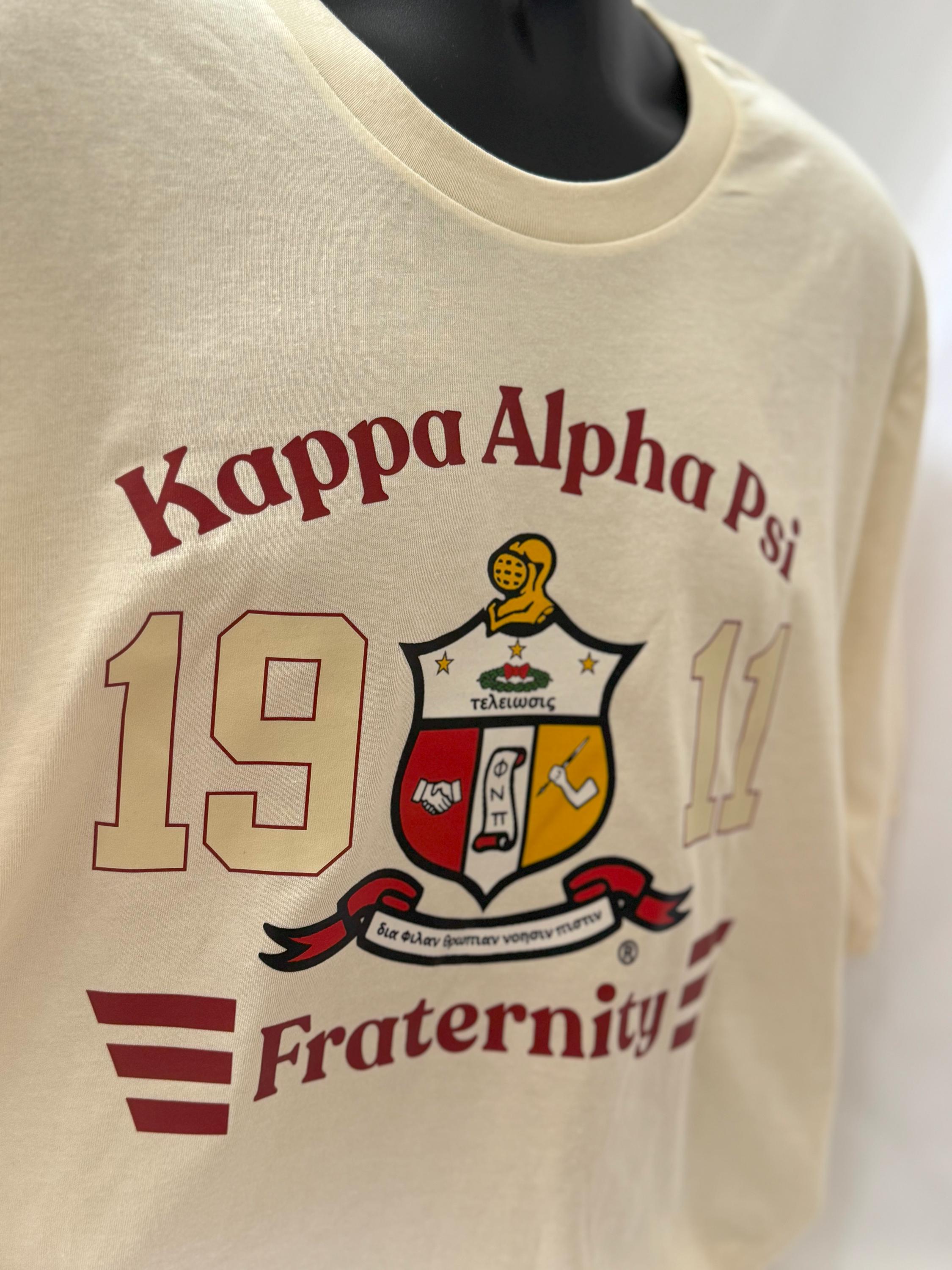 Kappa Alpha Psi Coat of Arms T-shirt: Fraternity Apparel, Divine Nine ...
