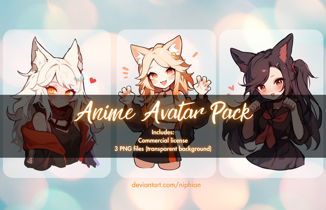Avatar Pack: Anime - Etsy