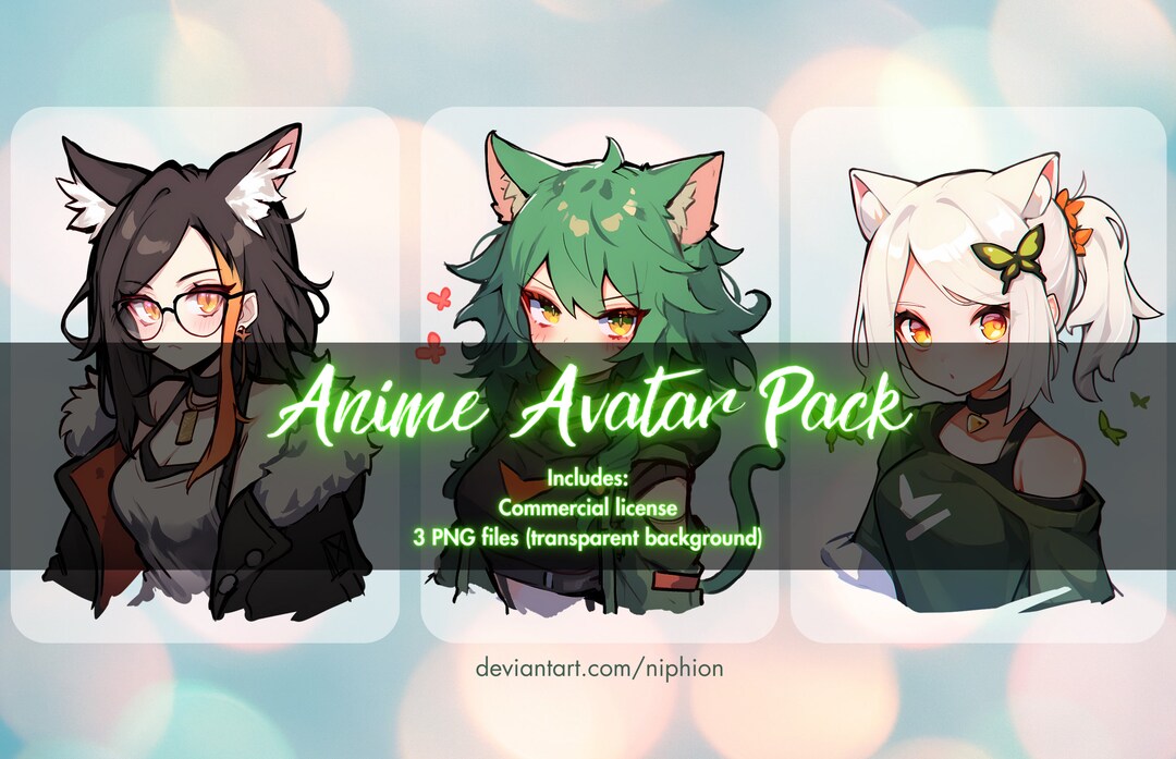 Avatar Pack: Anime - Etsy