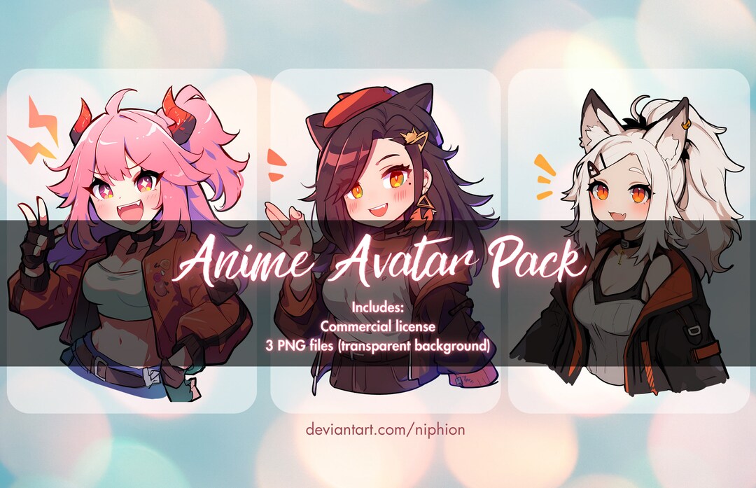 Avatar Pack: Anime - Etsy