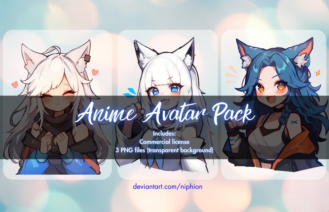 Avatar Pack: Anime - Etsy