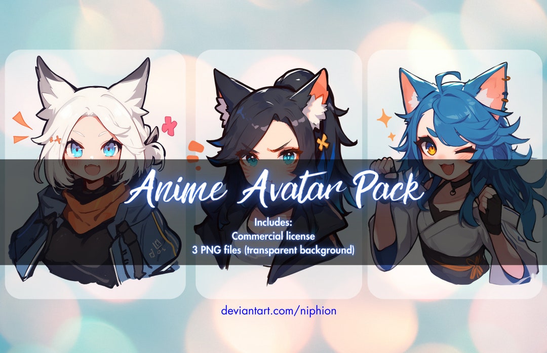 Avatar Pack: Anime - Etsy