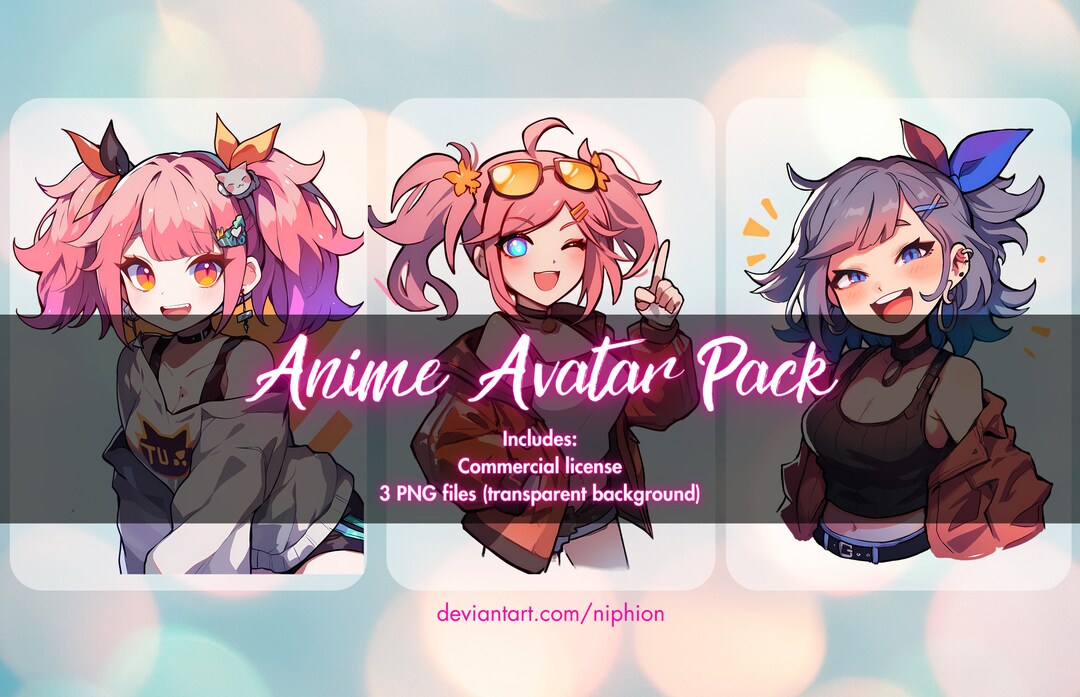 Avatar Pack: Anime - Etsy