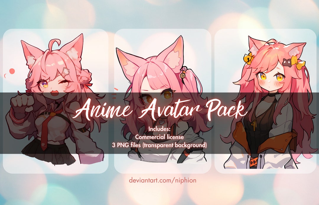 Avatar Pack: Anime - Etsy