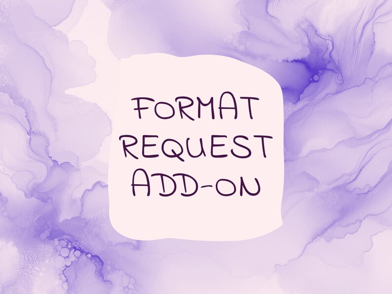 Format Request .svg, .eps, .png, .jpeg, .pdf, .dxf Add-on - Etsy