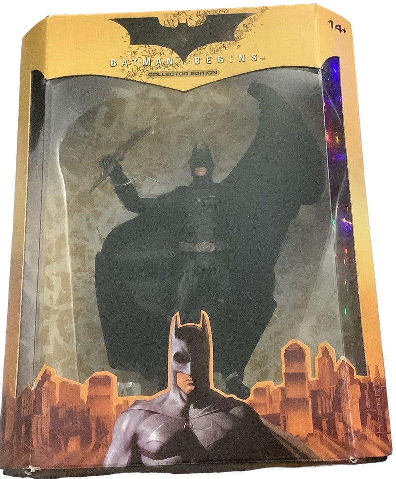 Batman Begins Movie Action Figure Exclusive Collector Edition Batman - Etsy