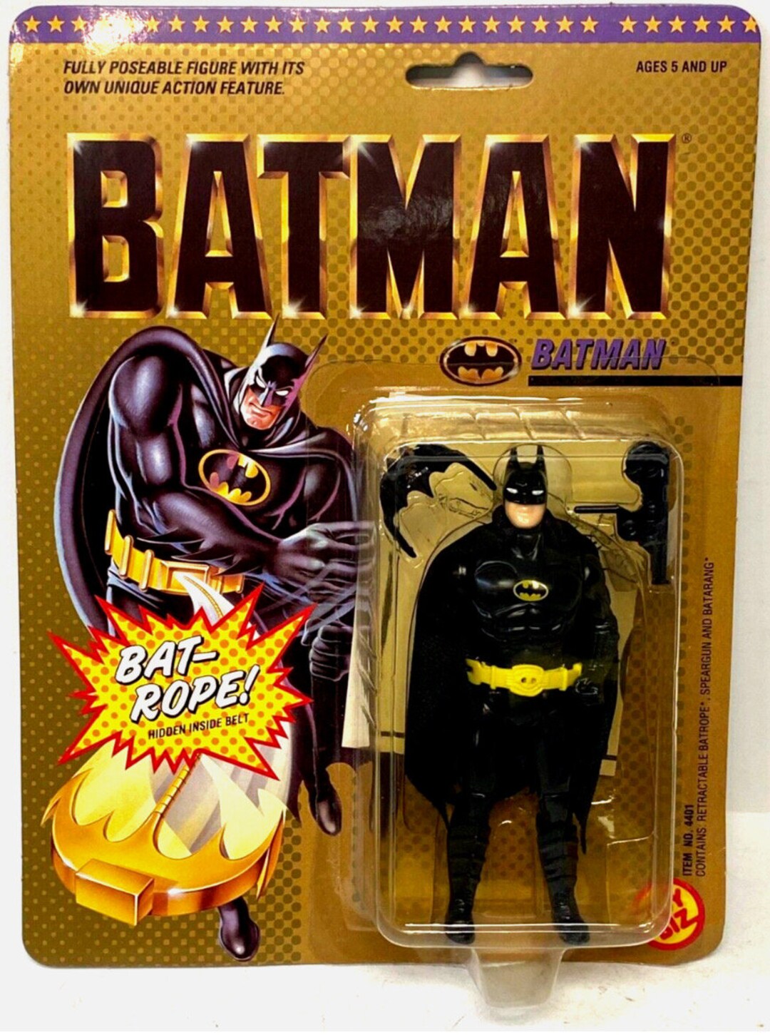 Batman Bat Rope DC Comic Super Heroes Toy Biz Vintage 1989 - Etsy