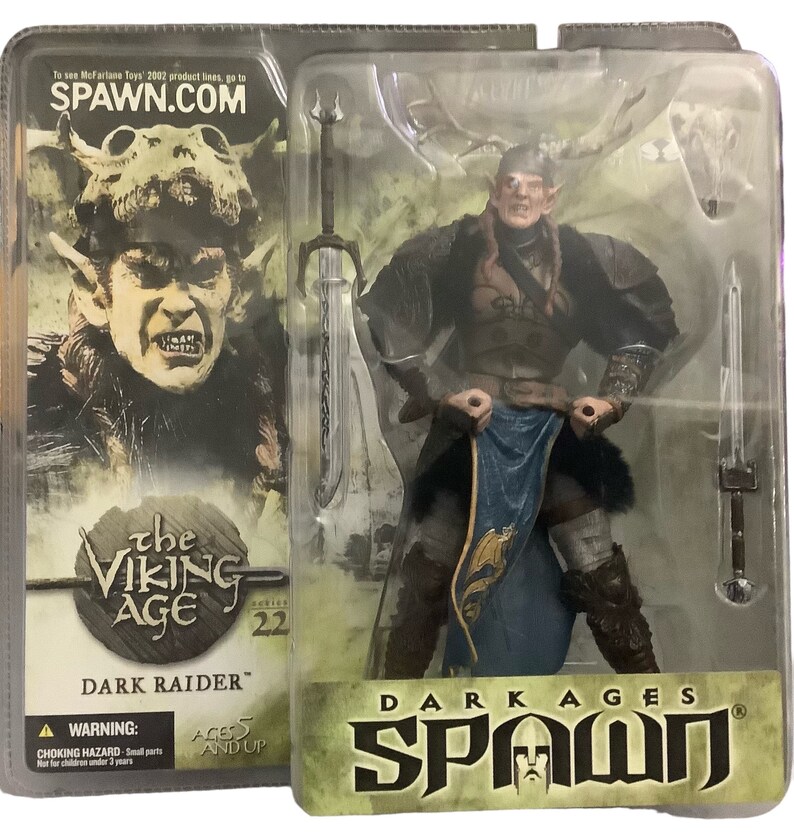 Spawn-dark Ages Spawn 2002 Dark Raider Sczics the Viking Age Action ...