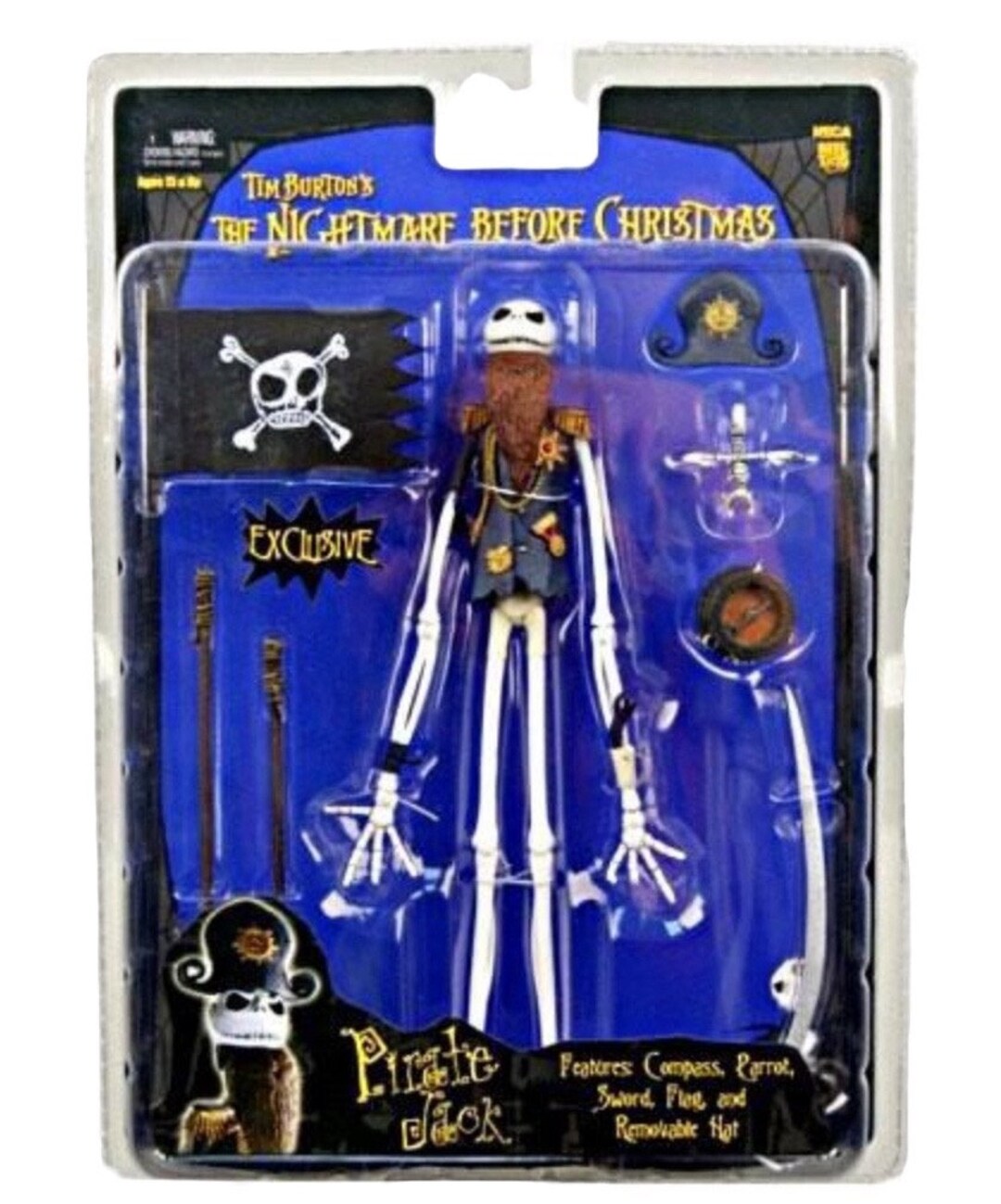 The Nightmare Before Christmas Pirate Jack Exclusive NECA - Etsy