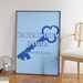 Kappa Kappa Gamma Digital Download Poster With Key Est. 1870 - Etsy