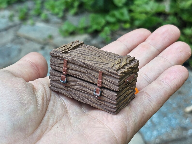 Cell Battery Treasure Chest Pirate Chest for Storing Cell Batteries ...