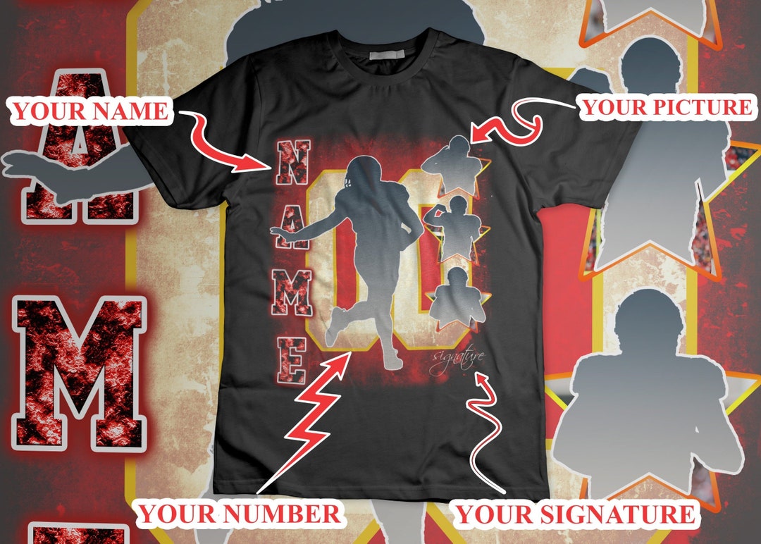 CUSTOM Your Own Bootleg Png, Custom Player, Customize Text Bootleg Idea ...