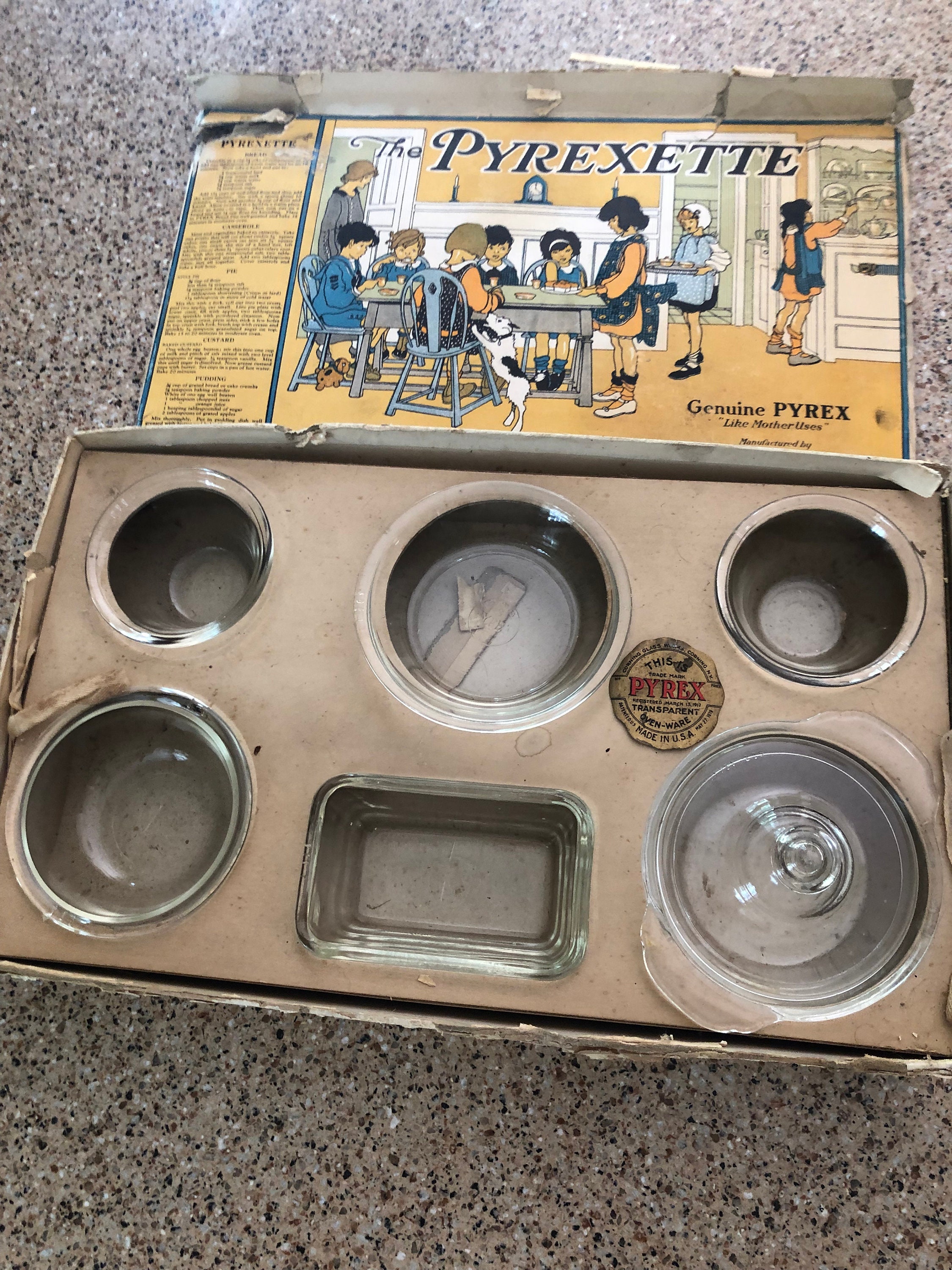 1920-1930 Pyrexette Child’s Play Set - Etsy