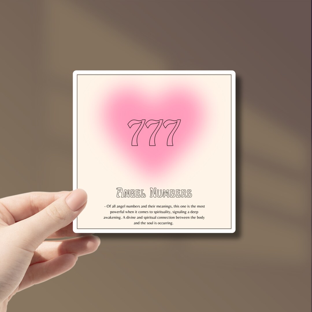 Astrology Sticker Angel Number Tarot Reading Decal for Laptop ...