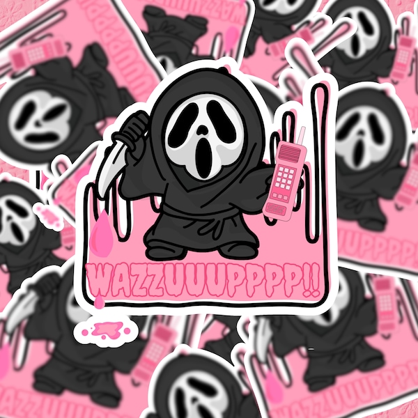 Pink Scream Decals - Etsy