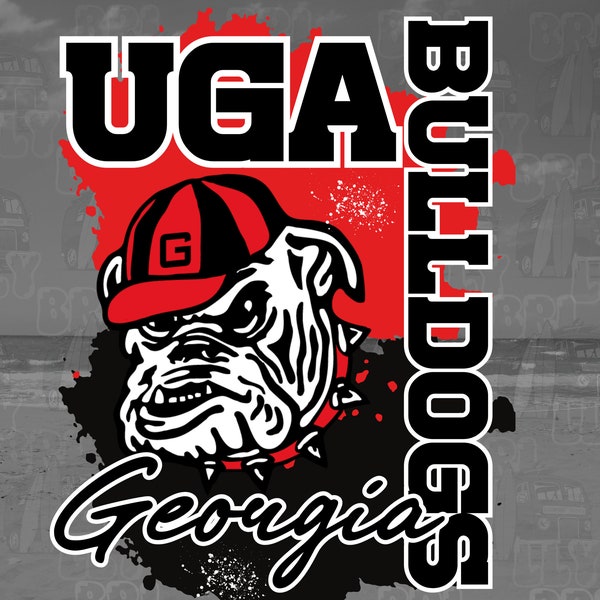 Svg File Georgia Bulldogs - Etsy
