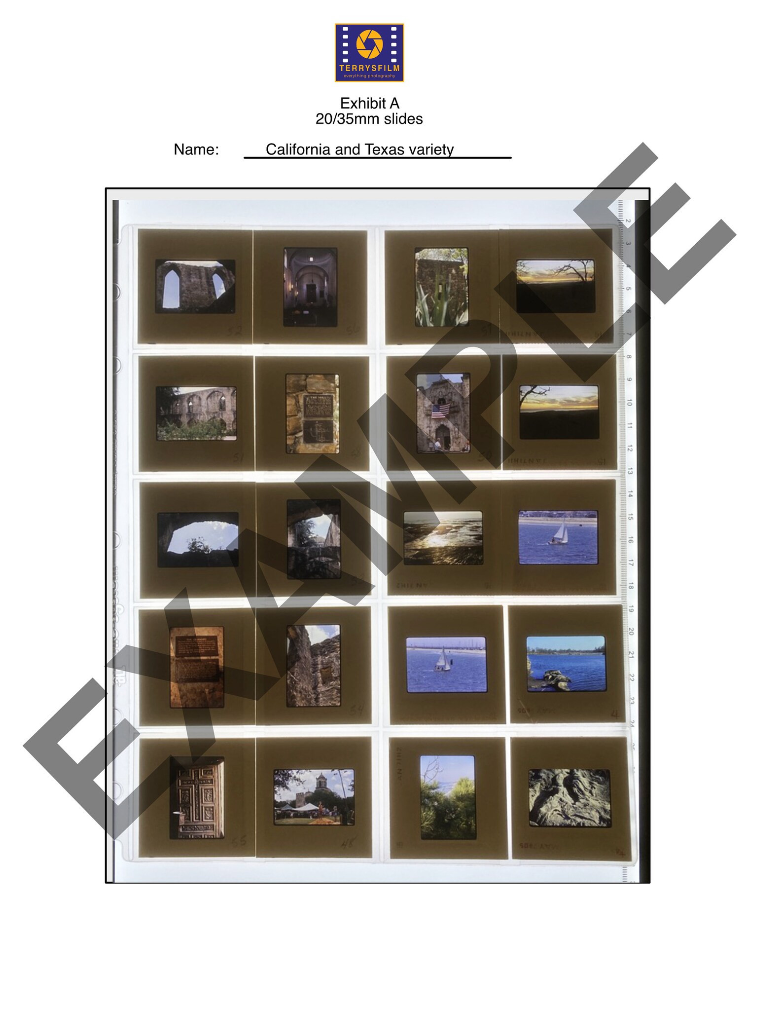 20 Assortment of Vintage Slides Taken in California and Texas - Etsy
