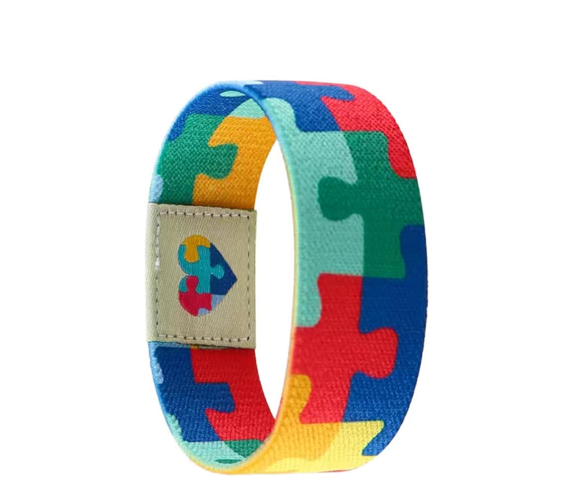 1pc Autism Awareness Bracelet Hand Stretch Wristband Anime - Etsy