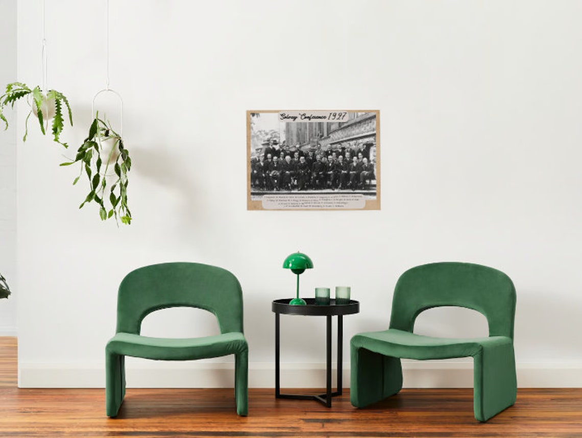 Solvay Conference Poster - Etsy