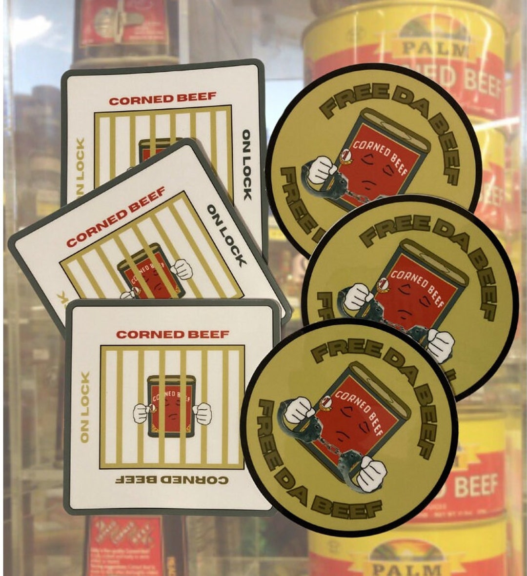 Corned Beef Sticker - Etsy