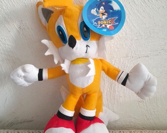 Sonic X Tails Floppy Plush Toy Network Sonic Hedgehog Etsy UK