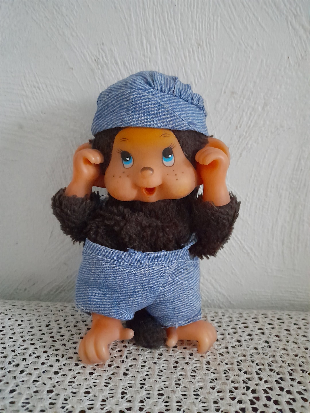 Vintage Monchhichi, Monchichi Doll, Little Monkey Boy - Etsy