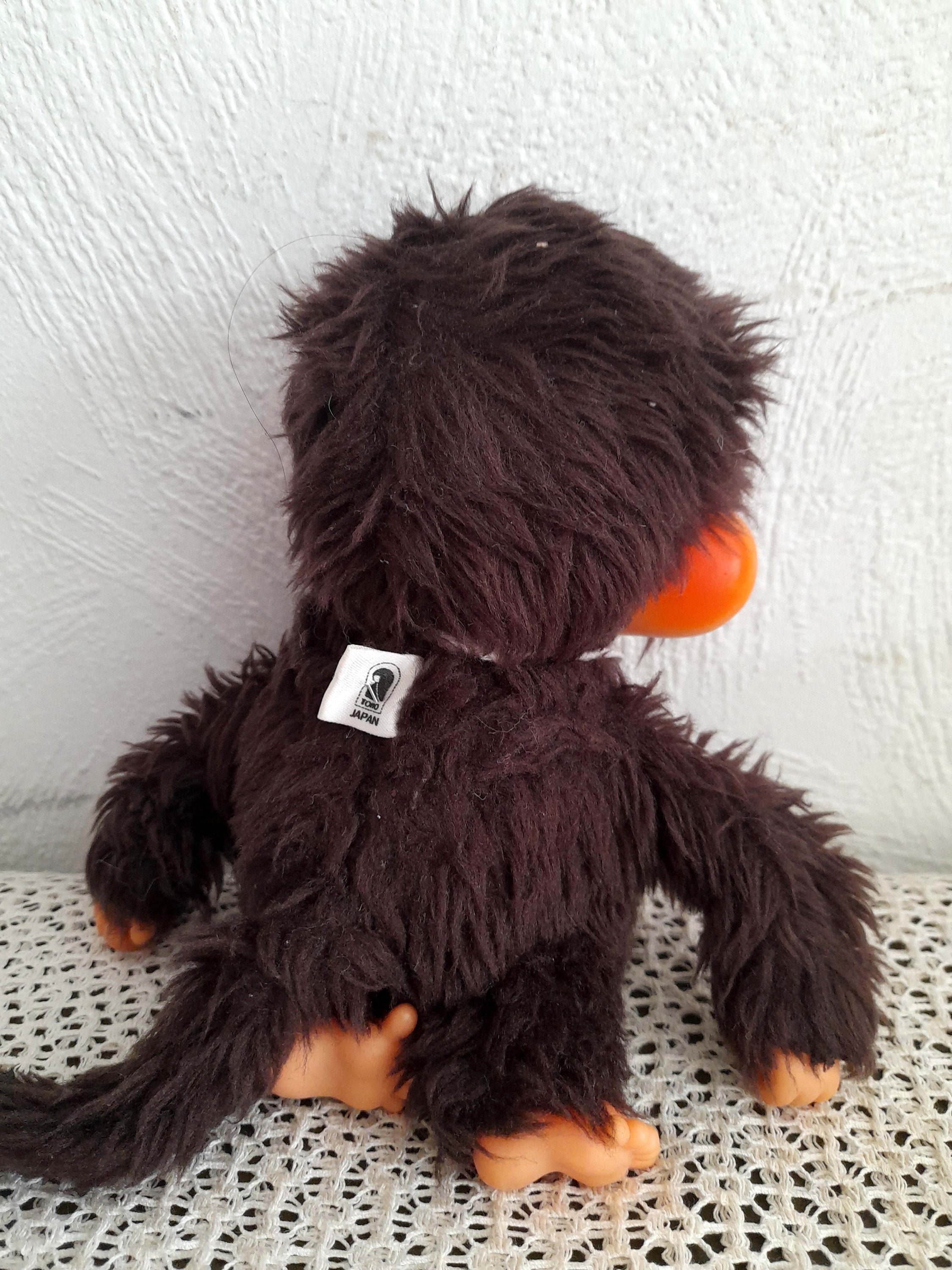 Vintage Monchhichi, Monkey Doll, Plush Doll, Monchhichi Monkey, 7inch ...