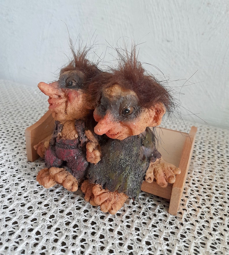 Norwegian Ceramic Trolls, Rare Trolls, Friendly Trolls - Etsy