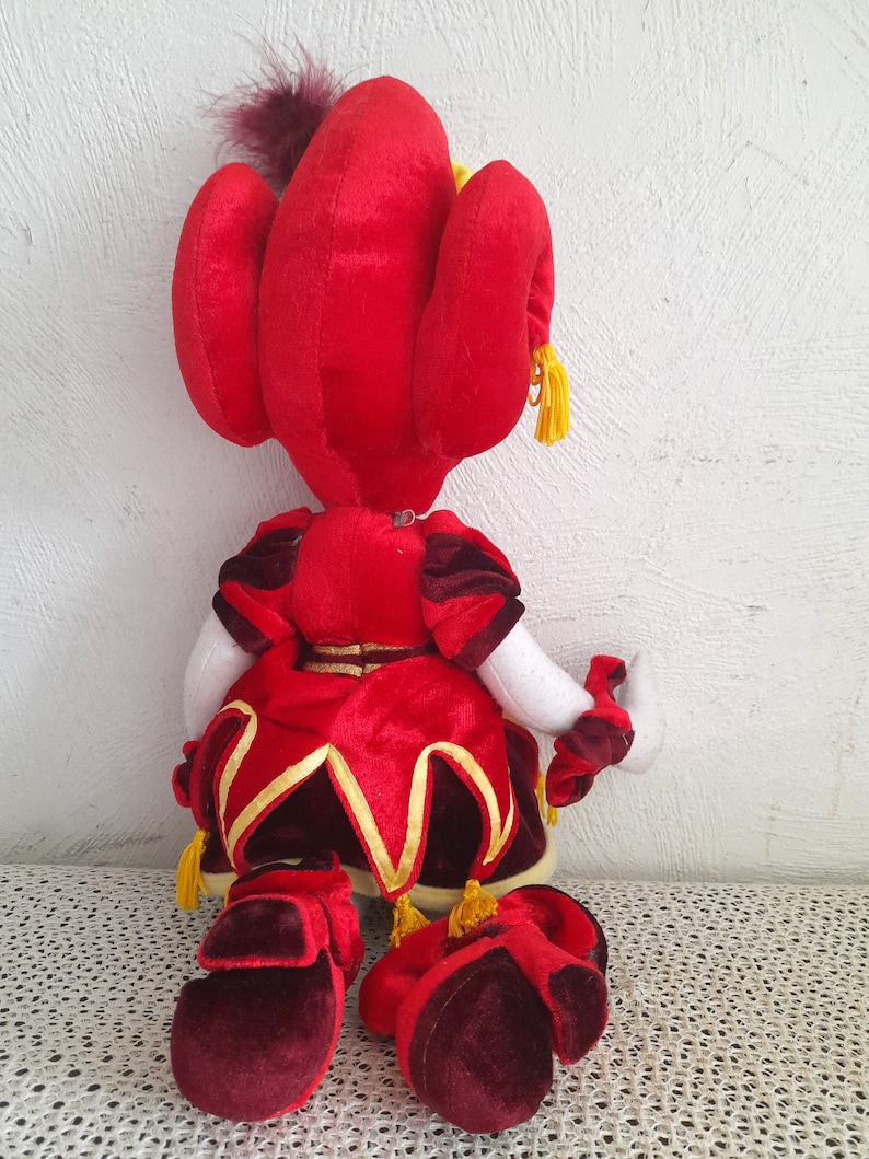 Efteling,pardoes, Harlequin Doll, Vintage Clown, Harlequin, Rubber Face ...