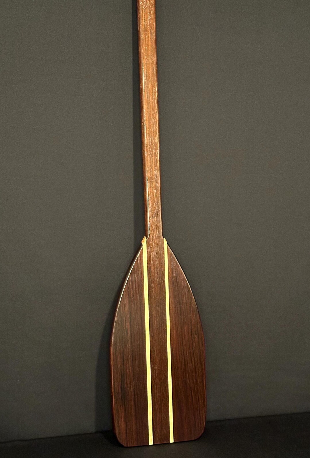 48" Peruvian Walnut and Soft Curly Maple Canoe Paddle - Etsy