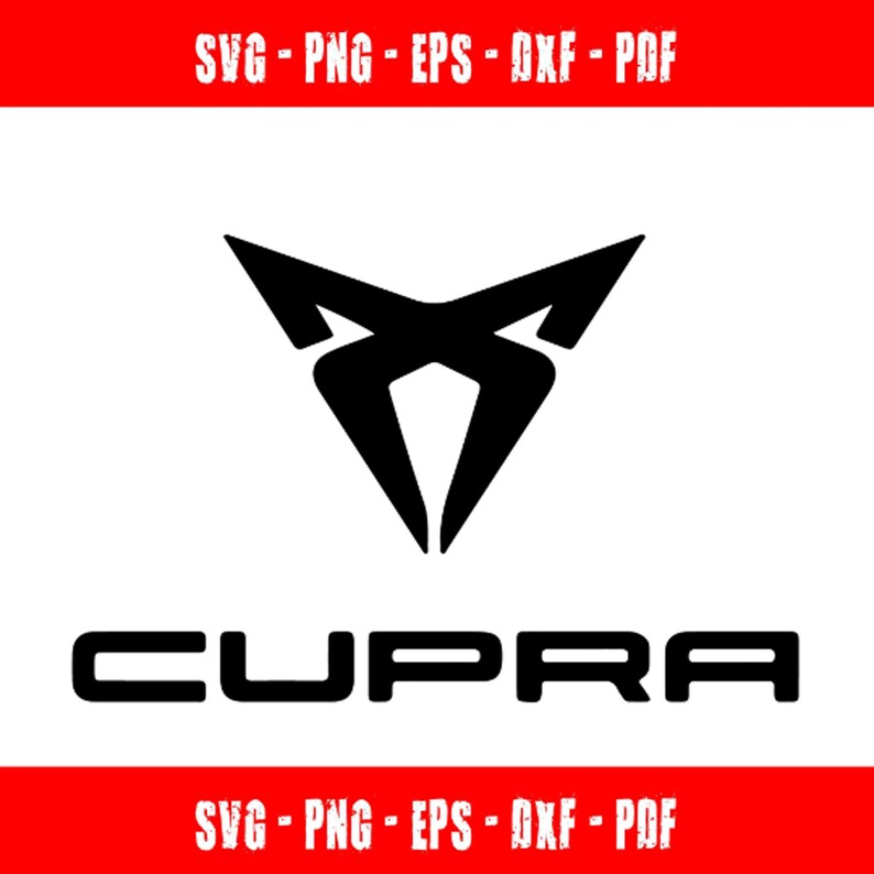 Cupra Car Logo, Png, Pdf, Eps, Dxf, Svg, Cricut Cut File Instant ...