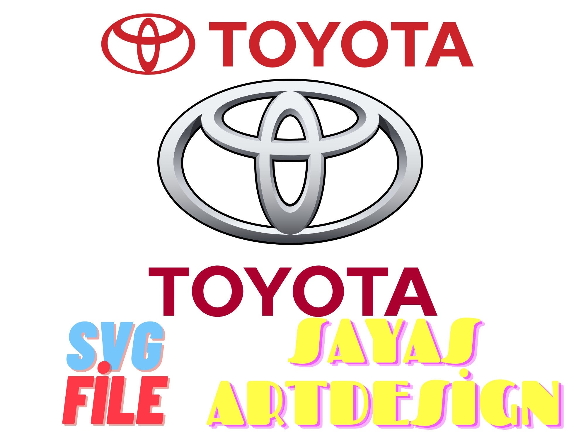 Toyota Logo Design