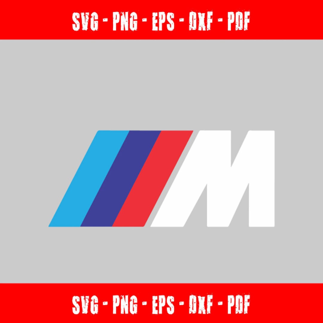 BMW M Logo Car Logo, Png, Pdf, Eps, Dxf, Svg, Cricut cut file Instant ...