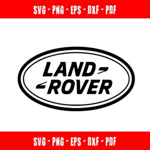 Land Rover Car Logo, Png, Pdf, Eps, Dxf, Svg, Cricut Cut File Instant ...