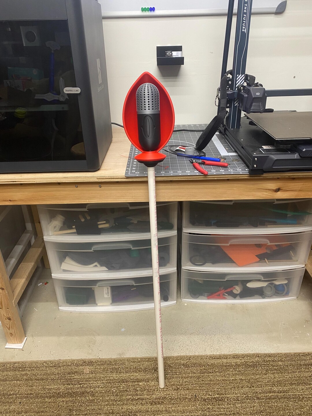 Alastors Mic 3d Printed Kit - Etsy