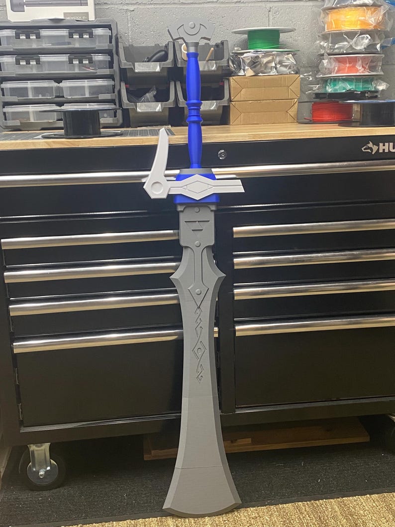 Knight’s Claymore 3d Printed Kit - Etsy