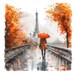 10 Woman in Paris Clipart, Autumn Clipart, Paris Bridge, Printable ...