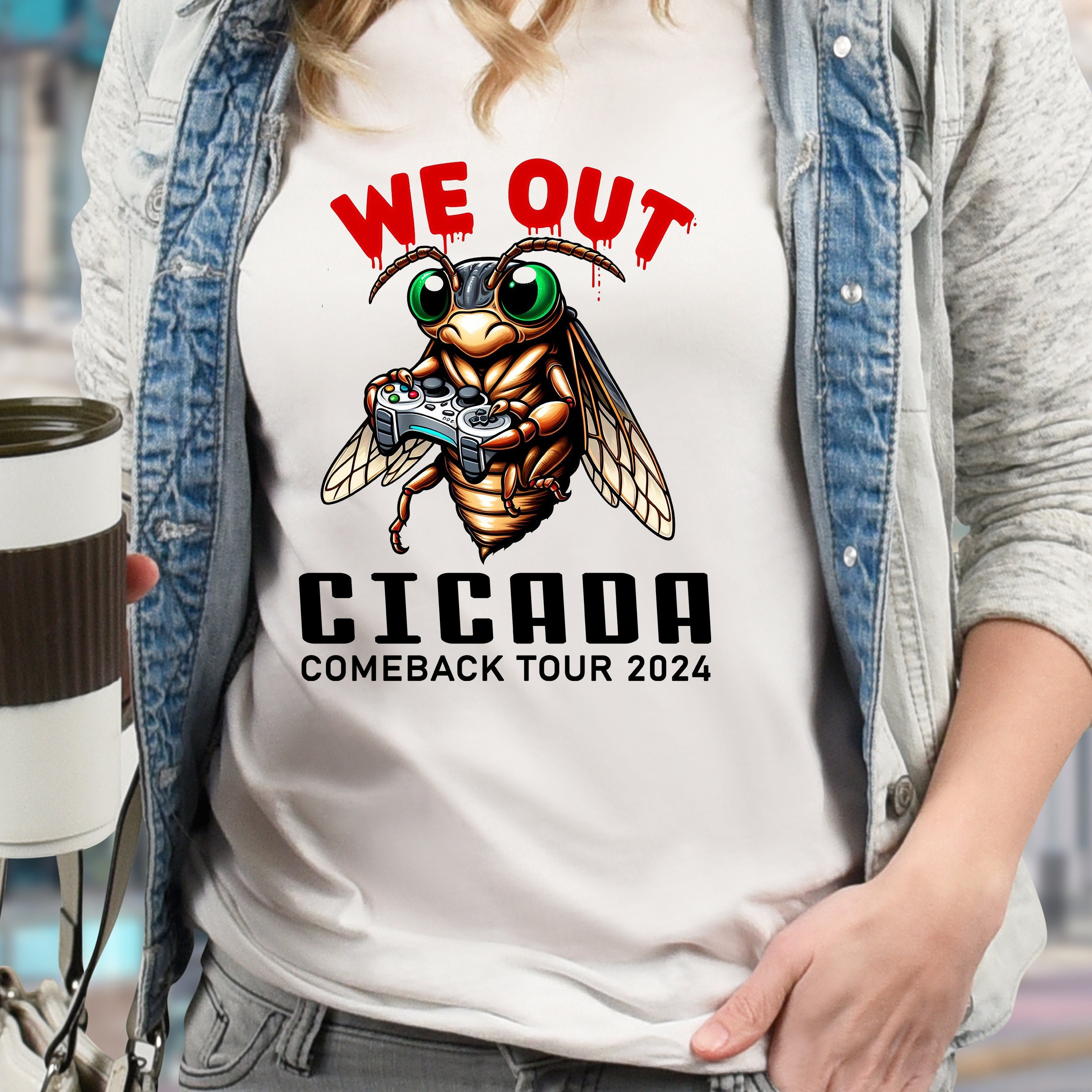 Cicada Comeback Tour 2024 Insect Invasion Cicadas, We Out Cicadas Comeback Tour 2024 ...