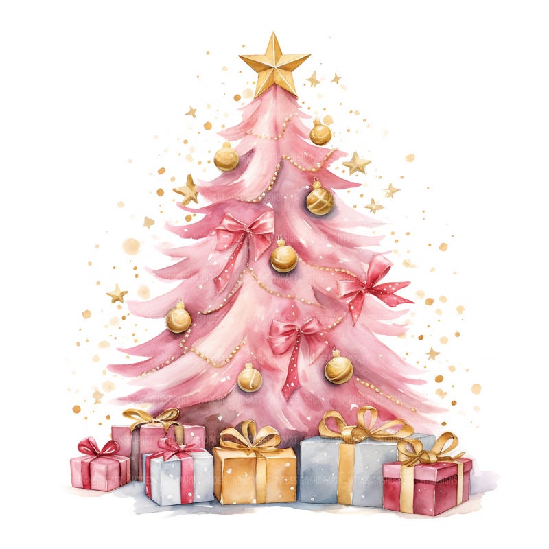 Pink Christmas Tree - Etsy