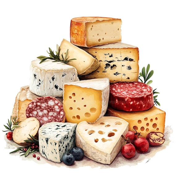 Clipart Cheese Board