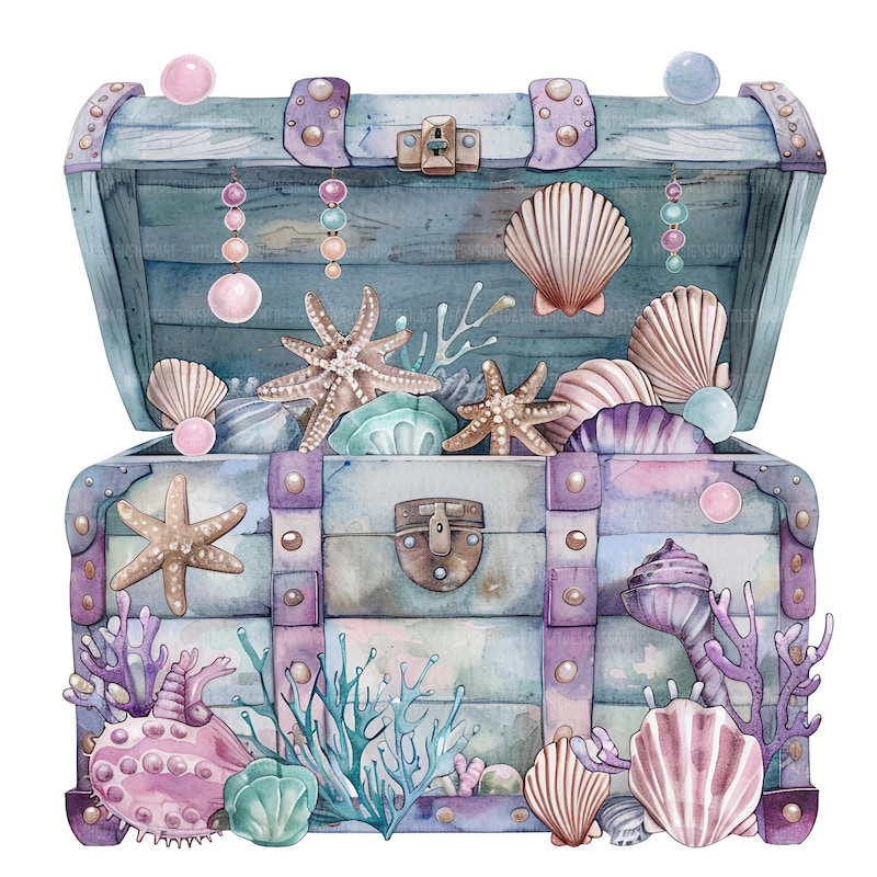 Treasure Chest for Shells - Etsy