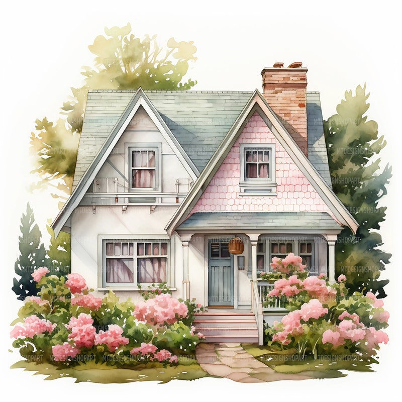 Side of House Clipart - Etsy UK