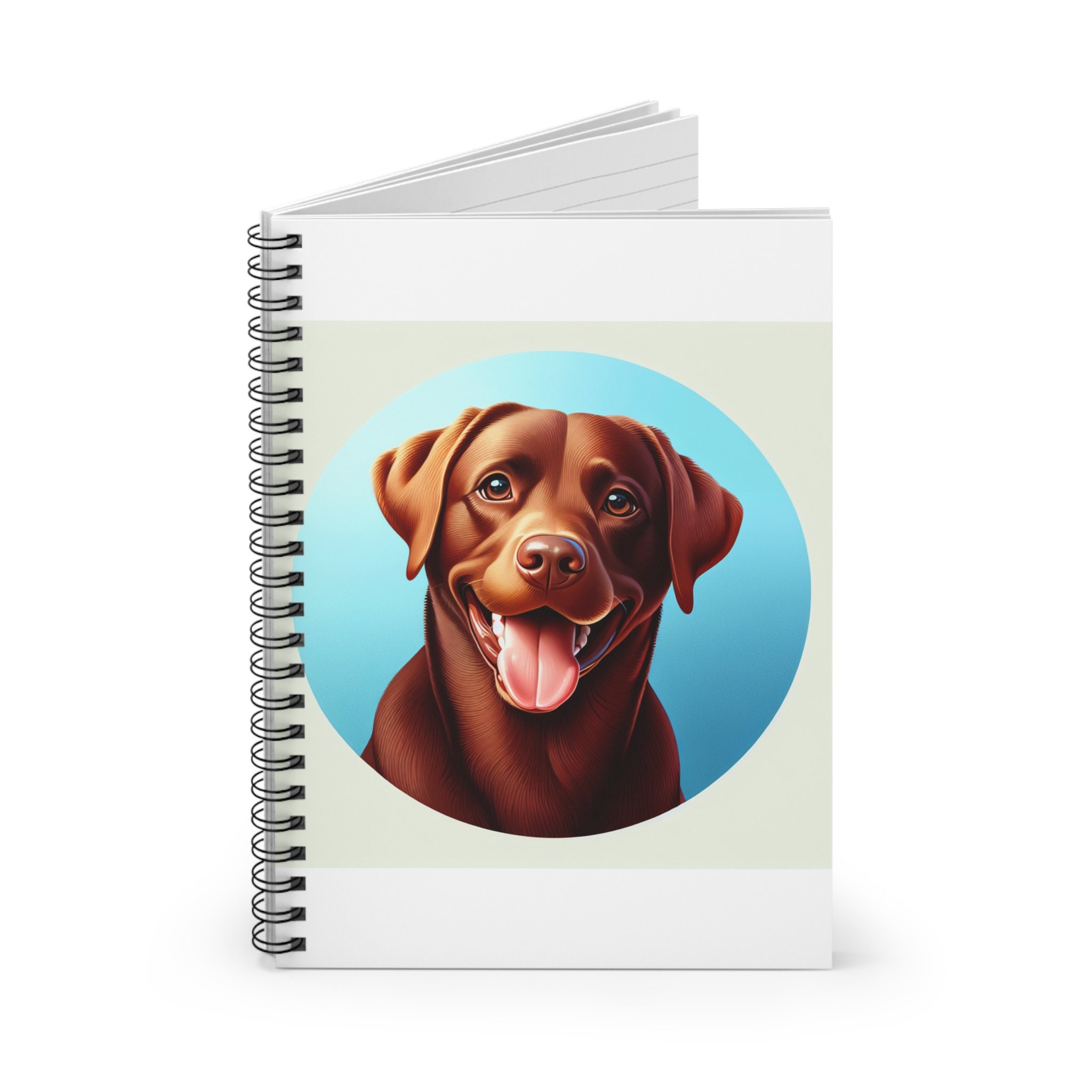 Chocolate Labrador Retriever Spiral Notebook - Etsy
