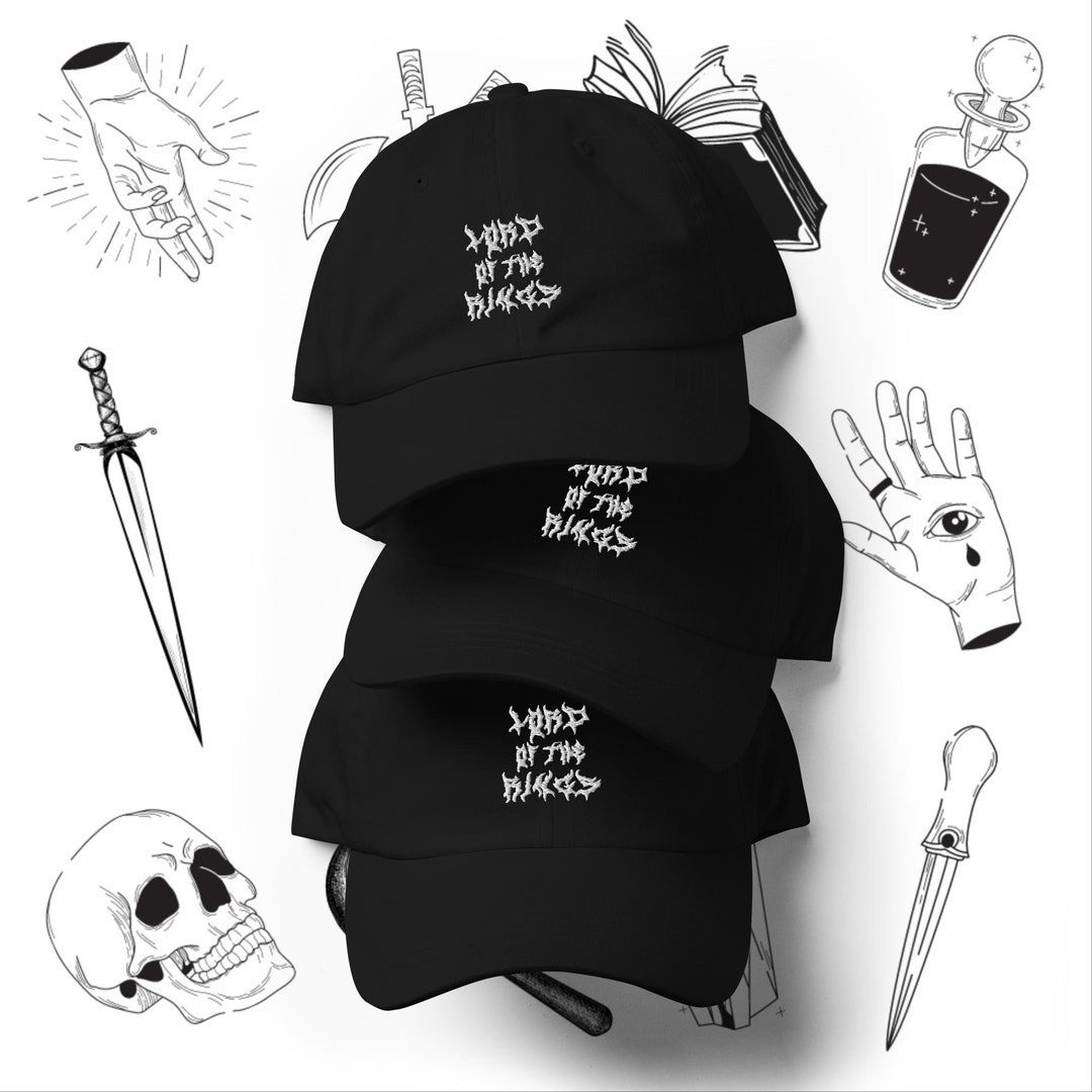 Black Metal Lord of the Rings Dad Hat - Etsy